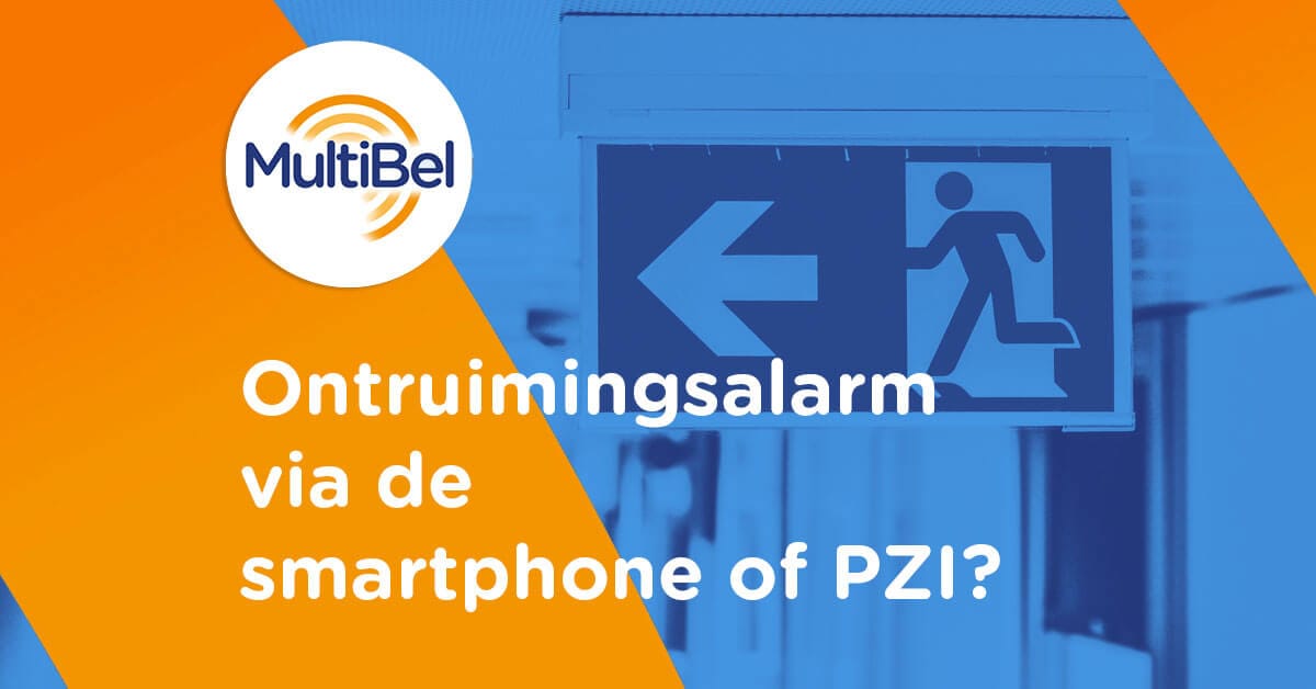 WSAS: De Toekomst van Ontruimingsalarmeringen - MultiBel